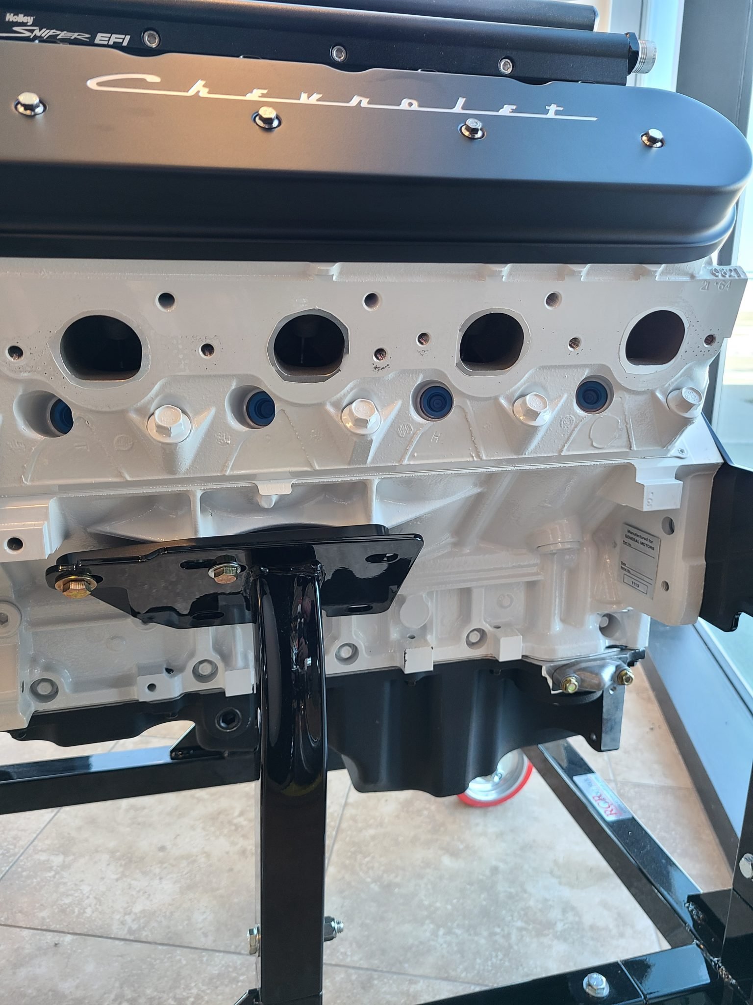 Custom LQ9 LS364/450 LS Engine with Intake,TB, Injectors, Front Drive ...